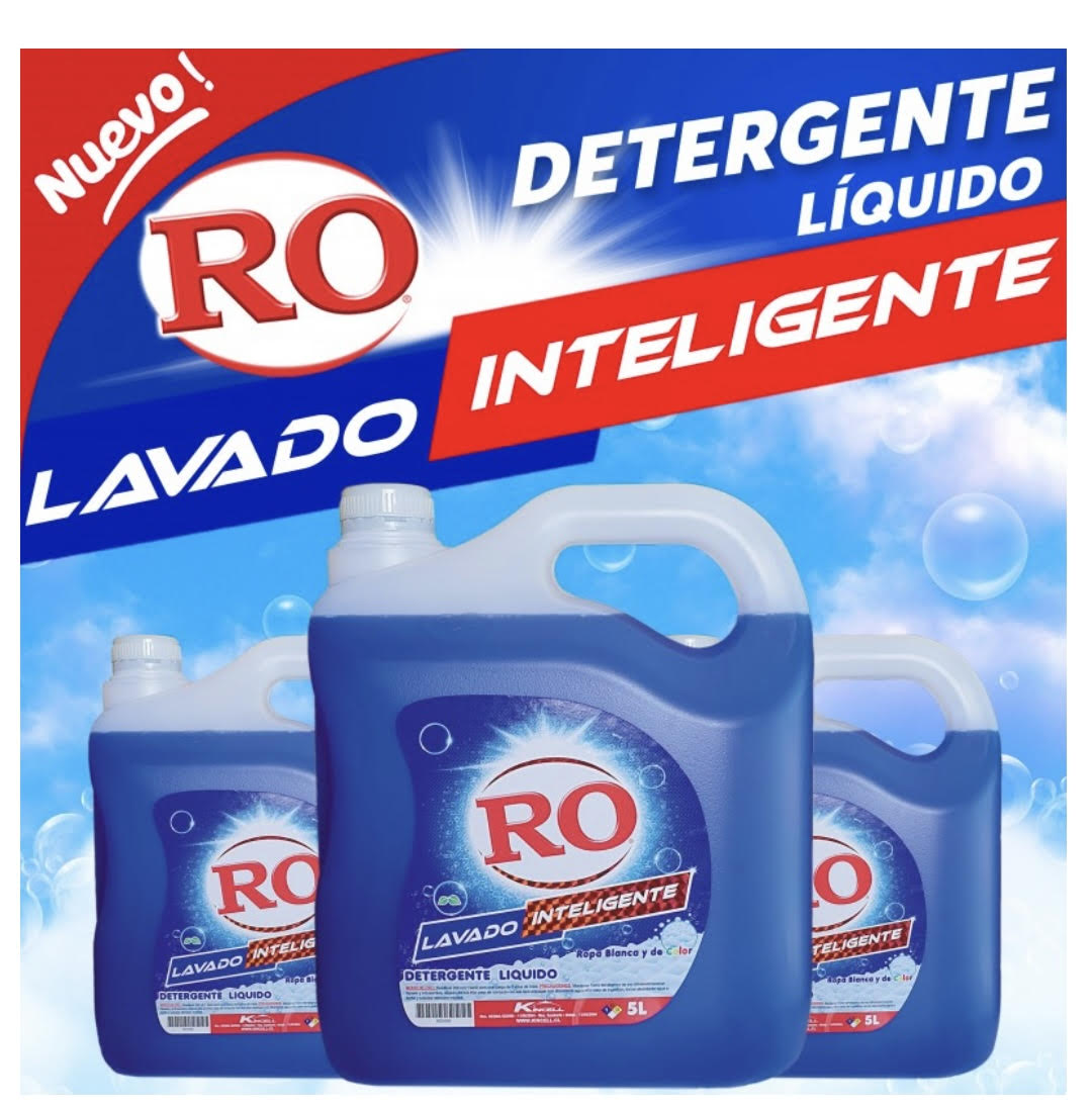 Detergente RO Lavado Inteligente bidón de 5 litros PRODUCTO ORIGINAL 3 ...
