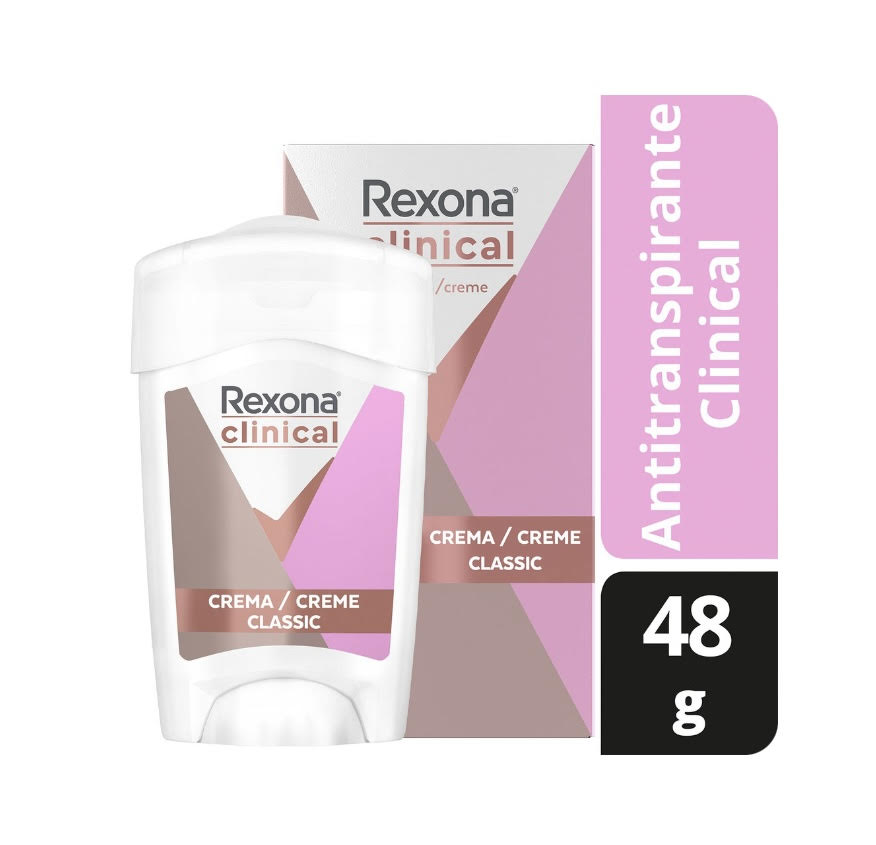 Rexona Clinical Desodorante en crema 48 gramos