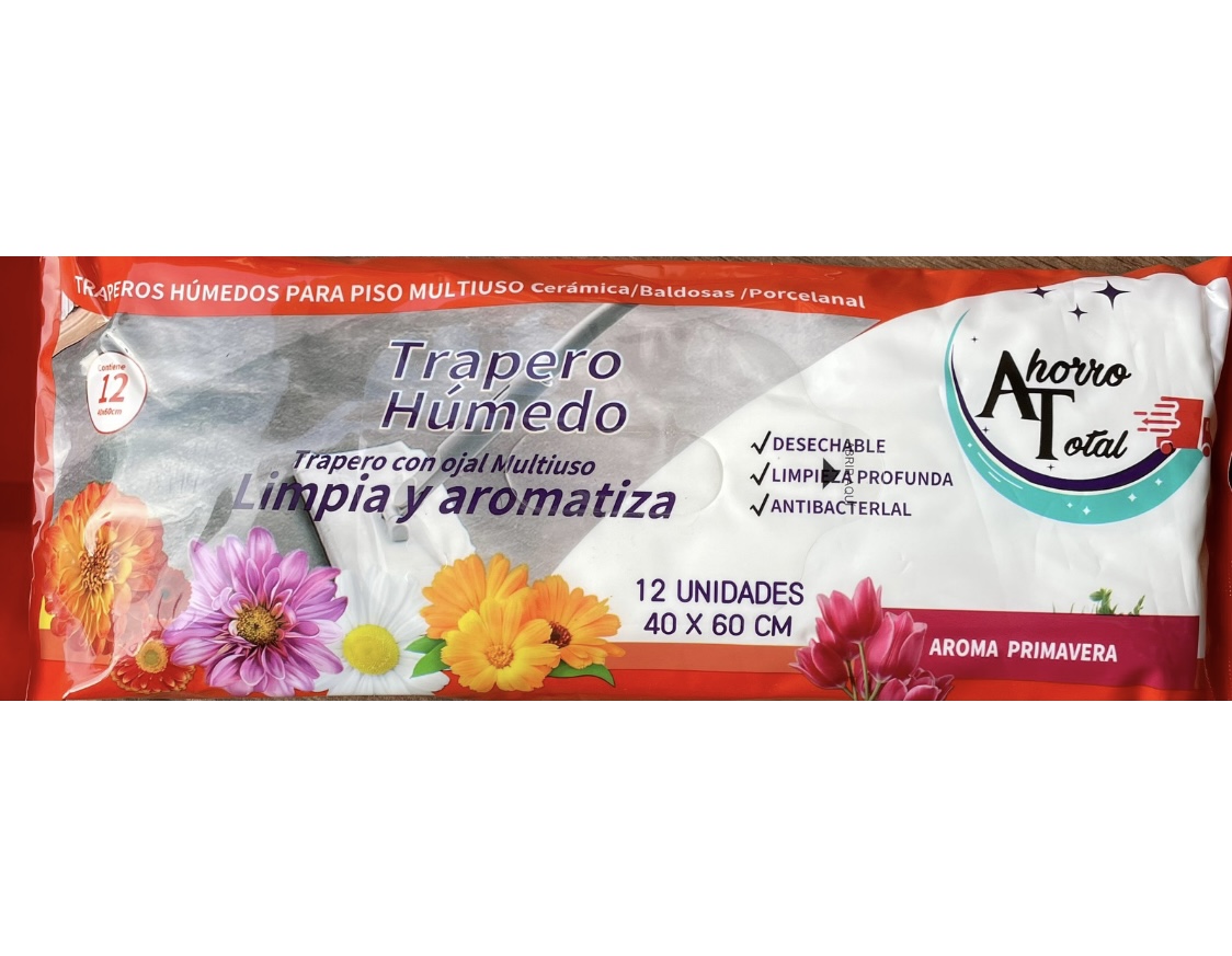 Pack X 3 Trapero Húmedo BIDS Aroma Primavera