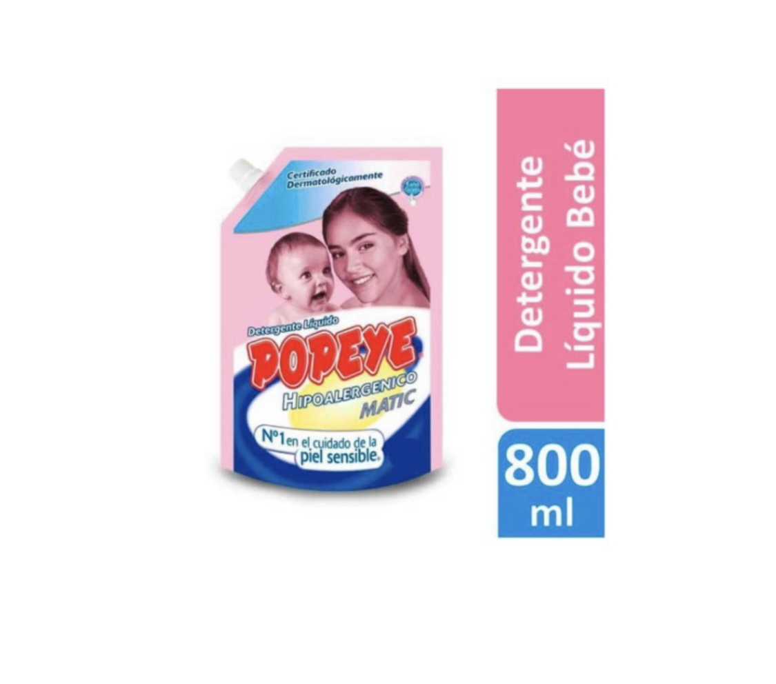 OFERTA! ULTIMAS UNIDADES Detergente POPEYE 800 ML