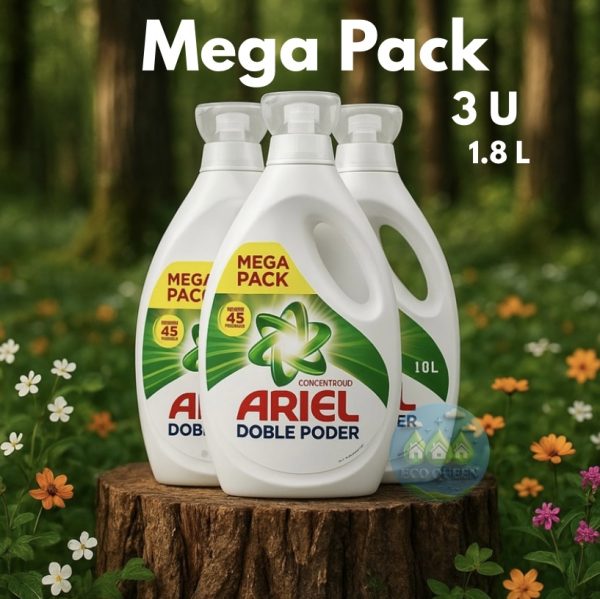 MEGA PACK Ariel 1.8 litros DOBLE ACCION
