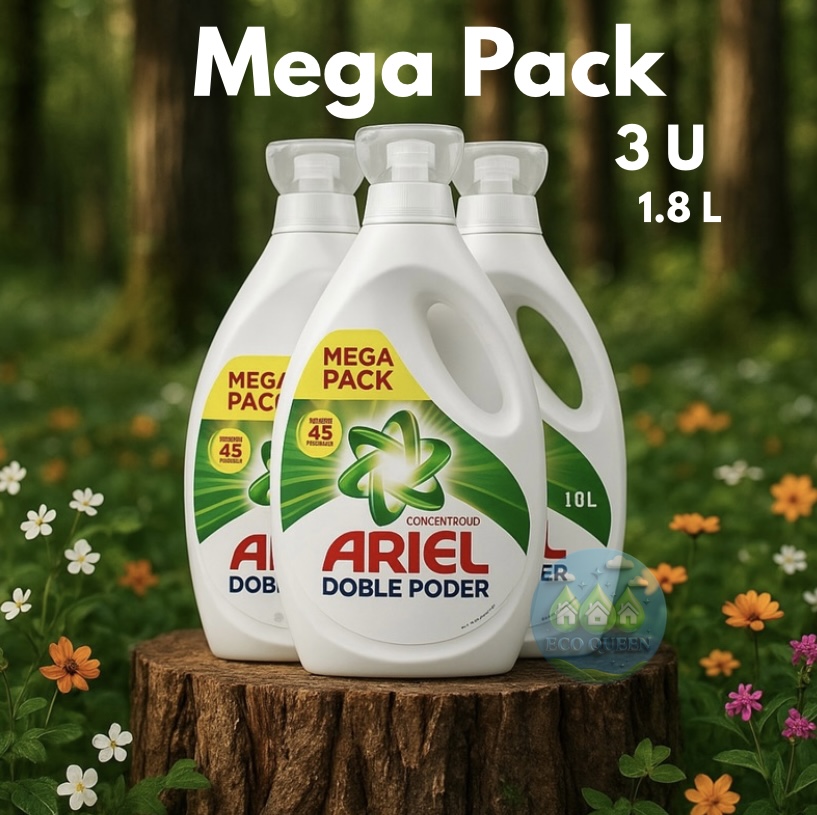 MEGA PACK Ariel 1.8 litros DOBLE ACCION